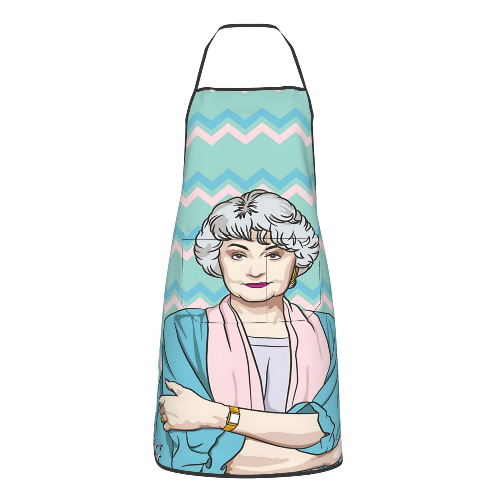 Golden Girls Cooking Aprons Grilling Kitchen Aprons With Pockets For ...