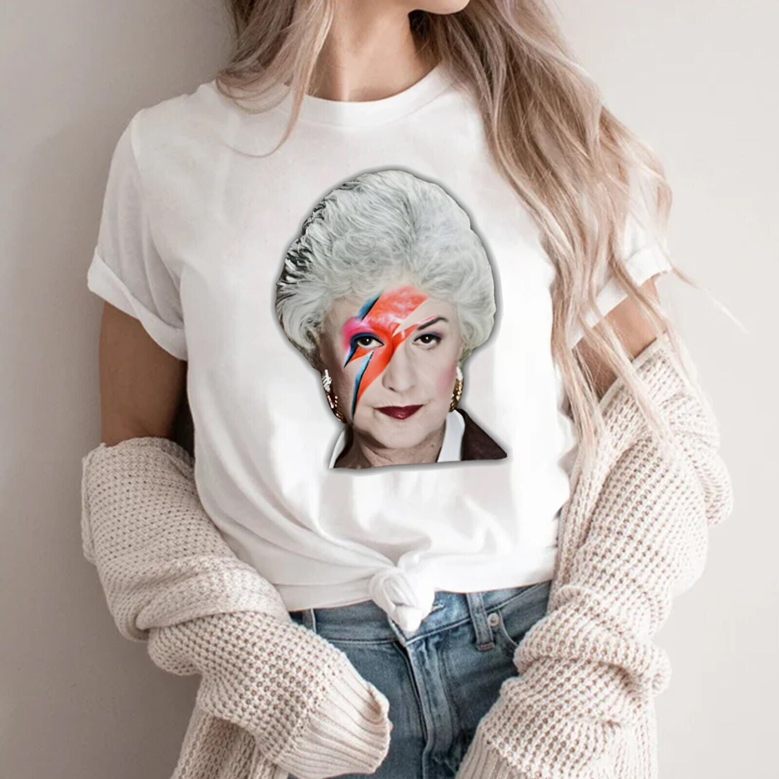 Golden Girls Cottom White Shirt Unisex All Size Tee - Walmart.com