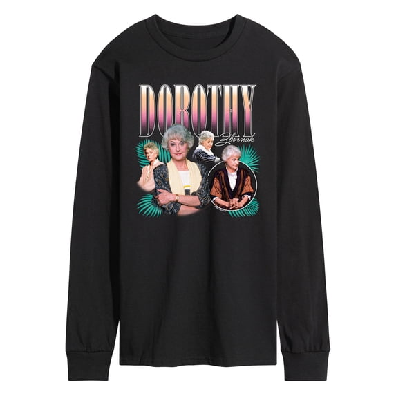 Golden Girls - Dorothy Bootleg - Men's Long Sleeve Graphic T-Shirt ...