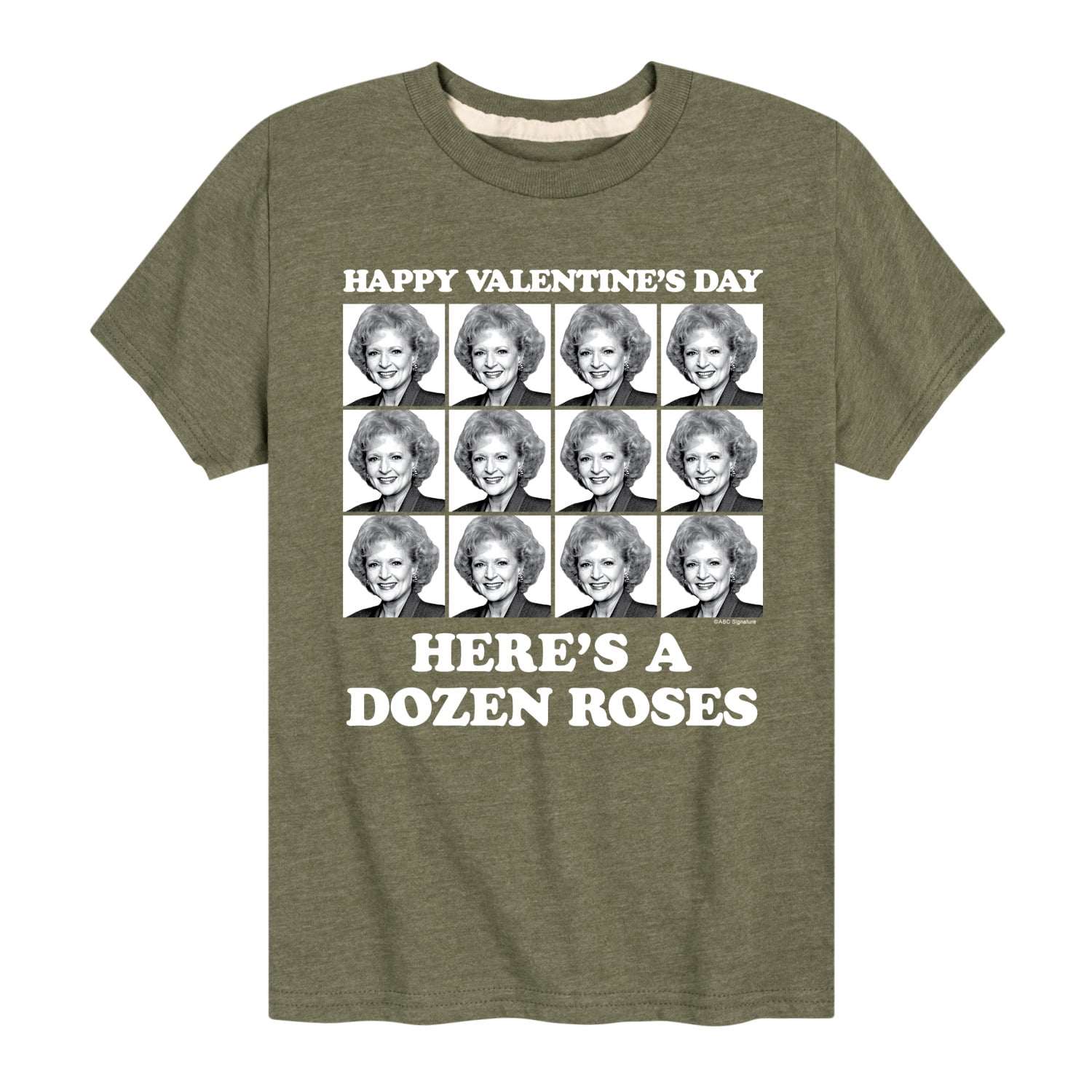 Golden Girls - Dozen Roses Updated - Toddler And Youth Short Sleeve ...