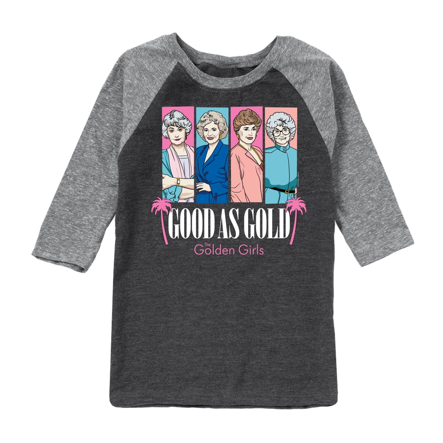 Golden Girls - Good As Gold Group Blocks - Toddler And Youth Raglan ...