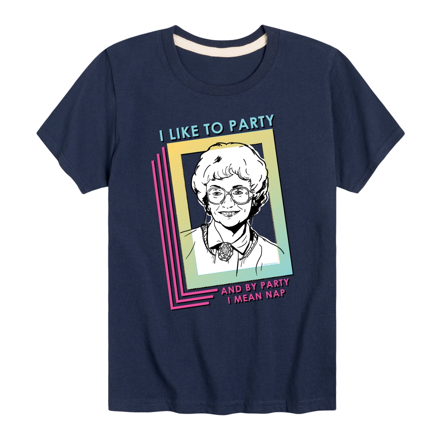 Golden Girls - Party Nap - Toddler And Youth Short Sleeve Graphic T ...