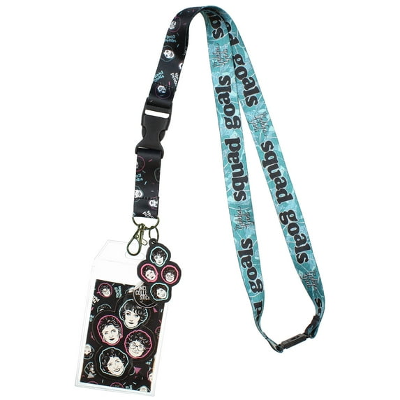 Golden Girls Squad Goals ID Lanyard with Detachable Badge Holder ...