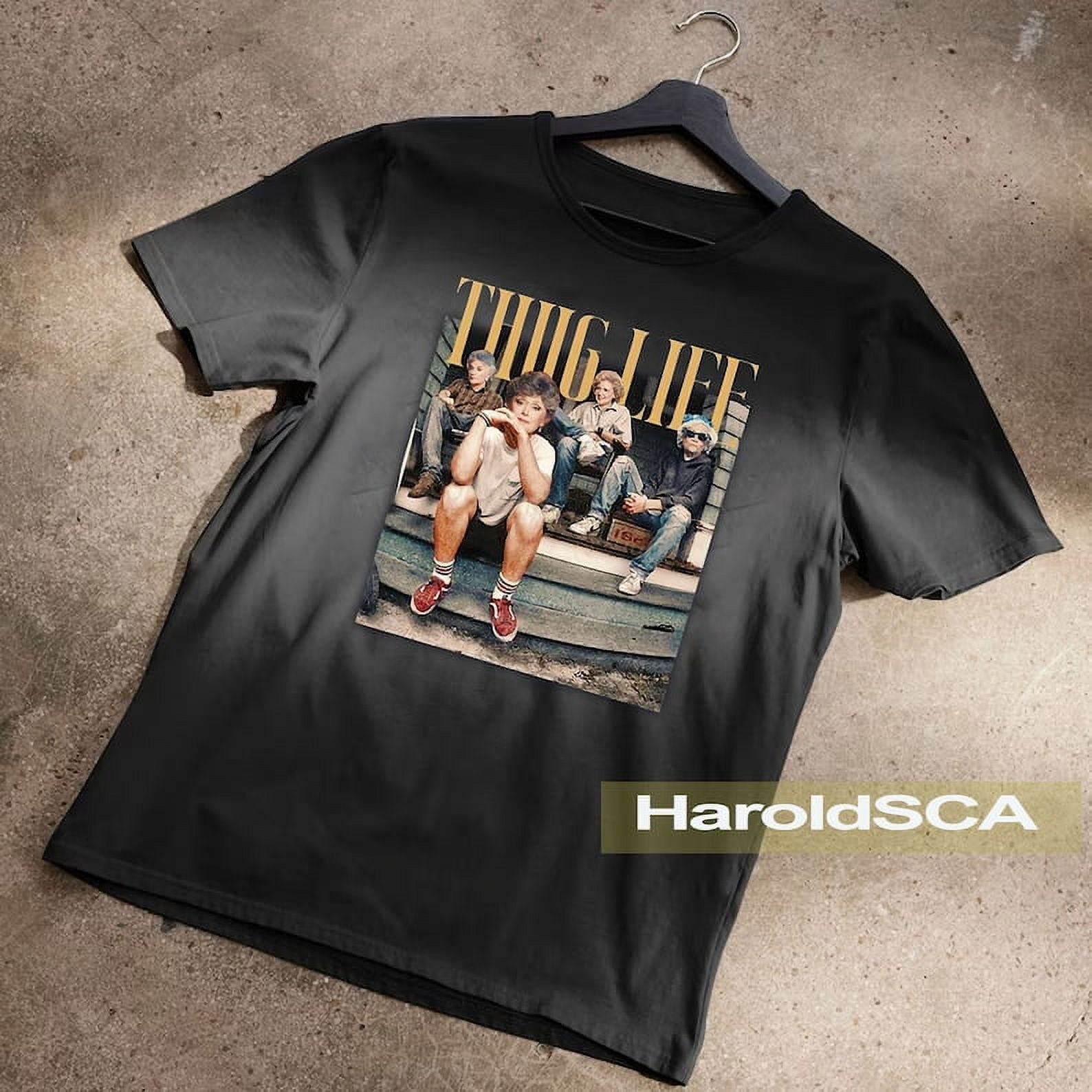 Golden Girls Thug Life T-Shirt, Golden Girls Fan Shirt, Golden Girls Lover Gift, 80s TV Sitcom ...