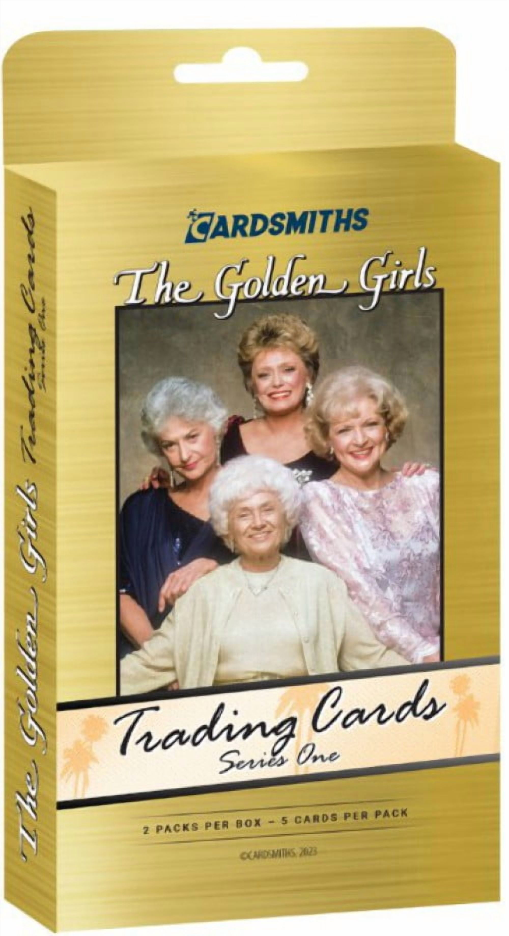The Golden Girls Series 1 Trading Cards | 2-Pack Collector Box ...