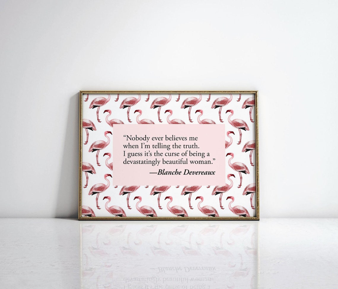 Golden Girls Wall Art The Golden Girls Gifts Funny Quotes Funny