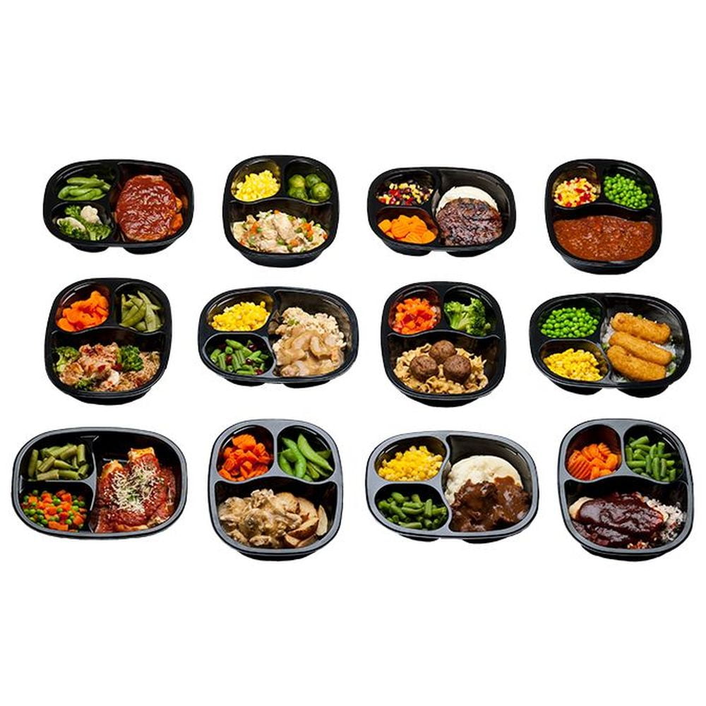 Golden Gourmet Ready Prepared Lunch/Dinner, Healthy Premade 7 Meal Pack ...