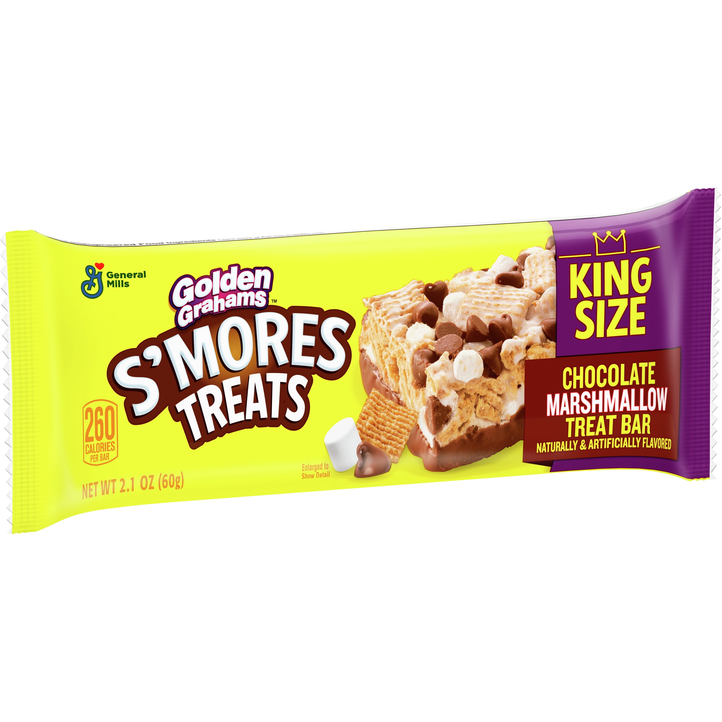 Golden Grahams Chocolate Marshmallow Treat Bars - Walmart.com