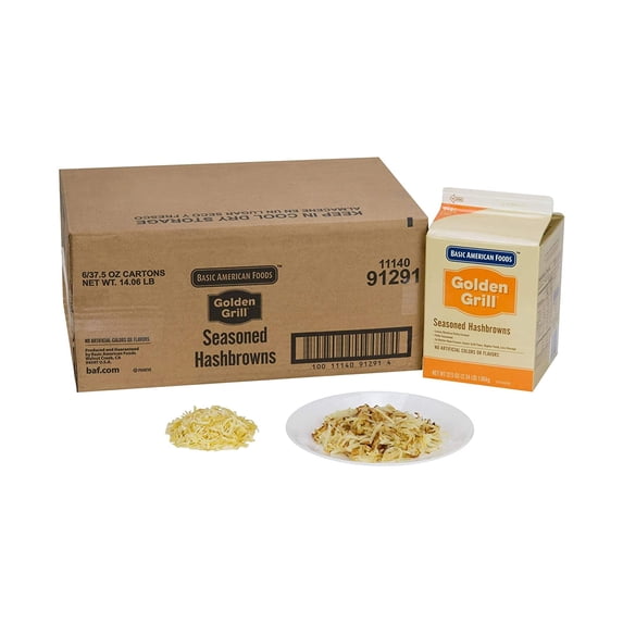 Golden Grill Hashbrown Potatoes, 6 Case 2.34 Pound - Walmart.com