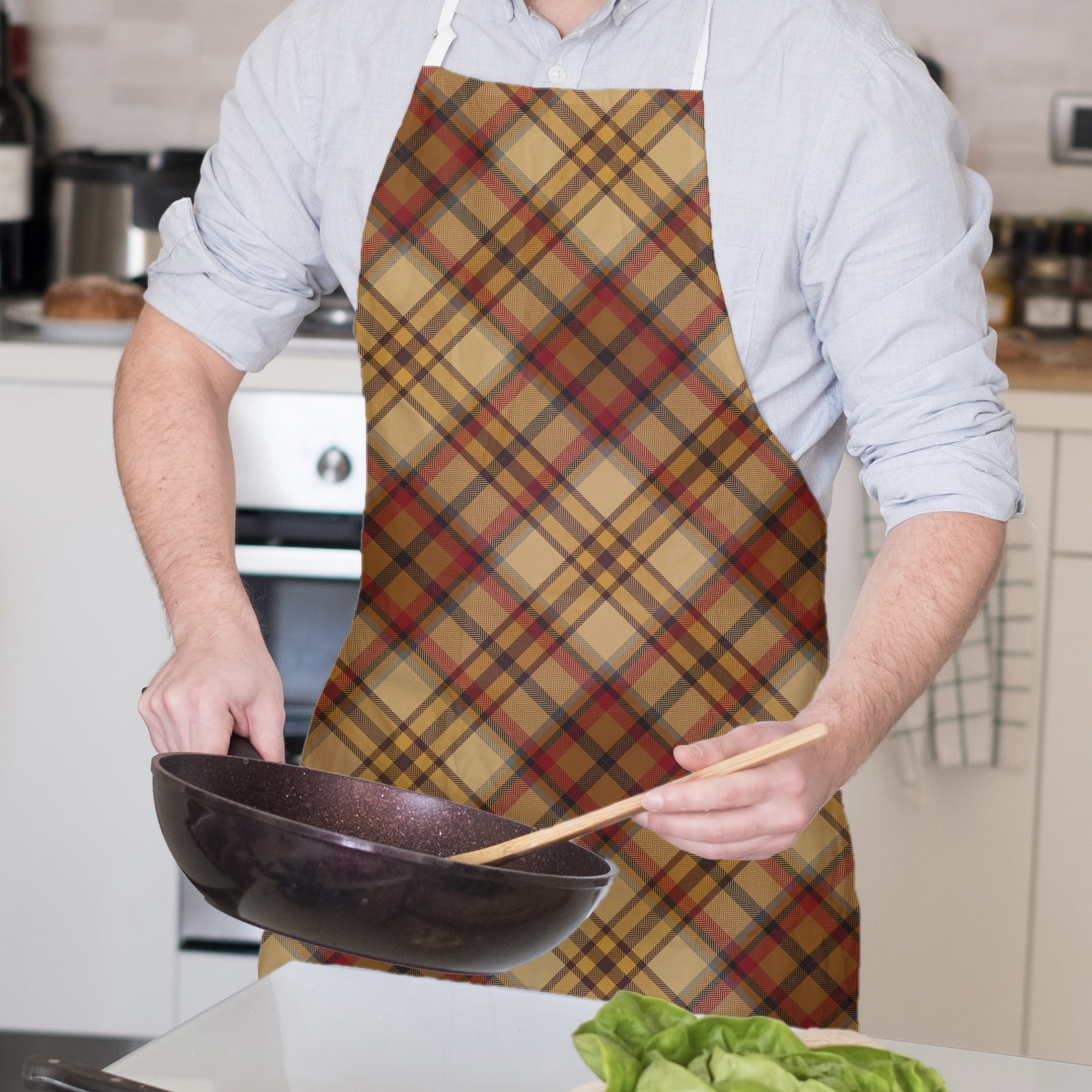 Golden Harvest Plaid Apron by Ashton - Walmart.com