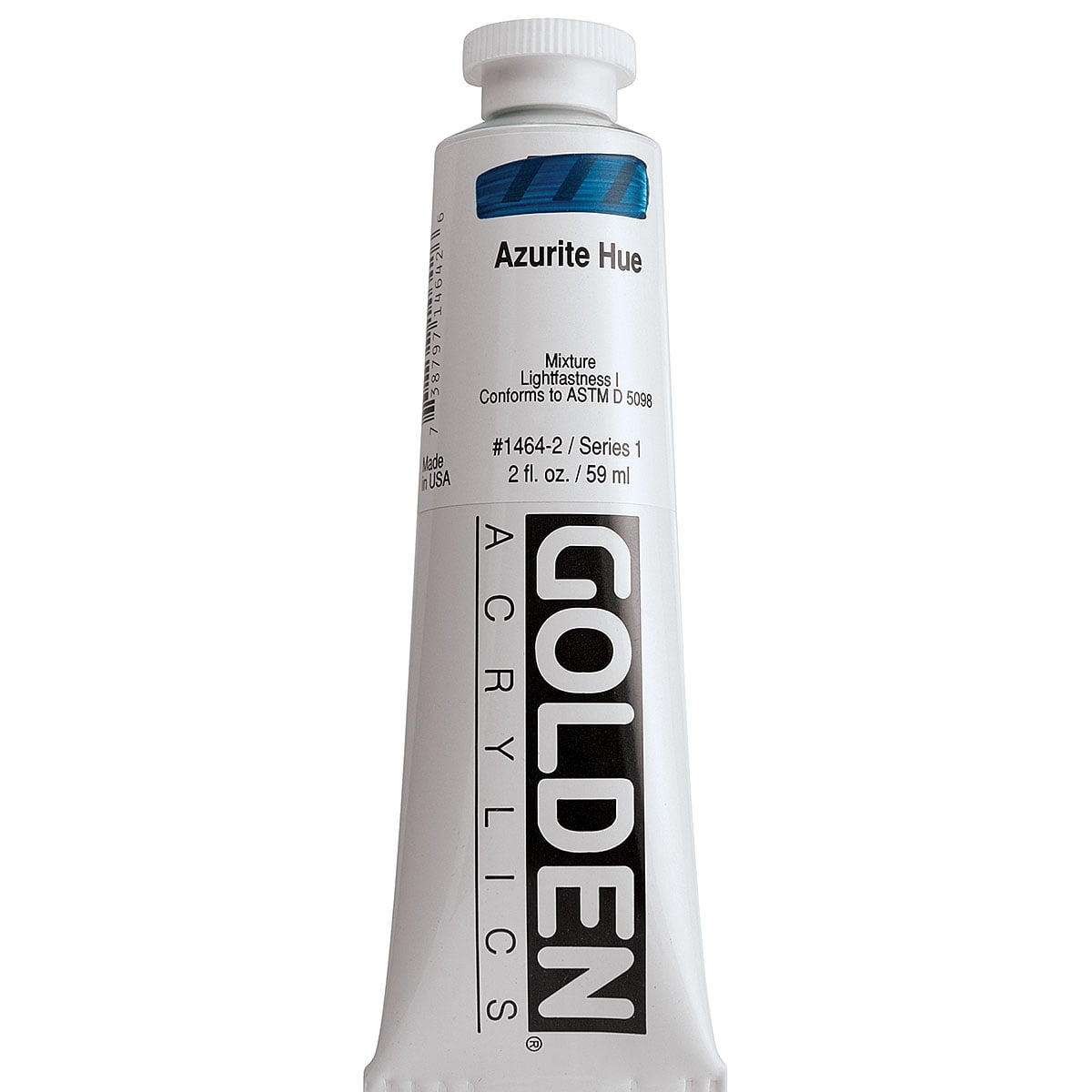 Golden Heavy Body Artist Acrylic, 2 oz, Azurite Hue - Walmart.com