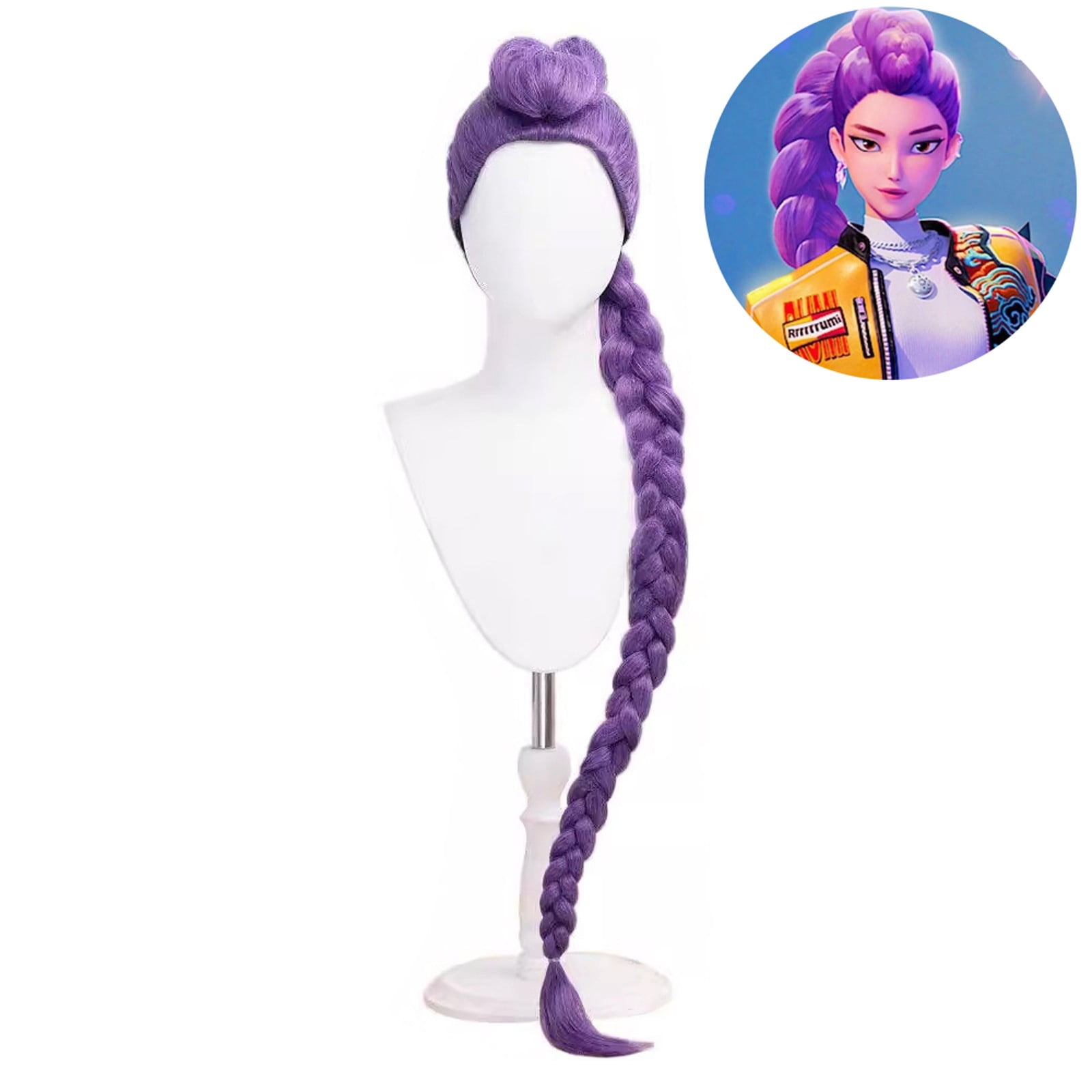 Witch Hunting Cosplay Wigs, Women's Adjustable Synthetic Anime Wig ...