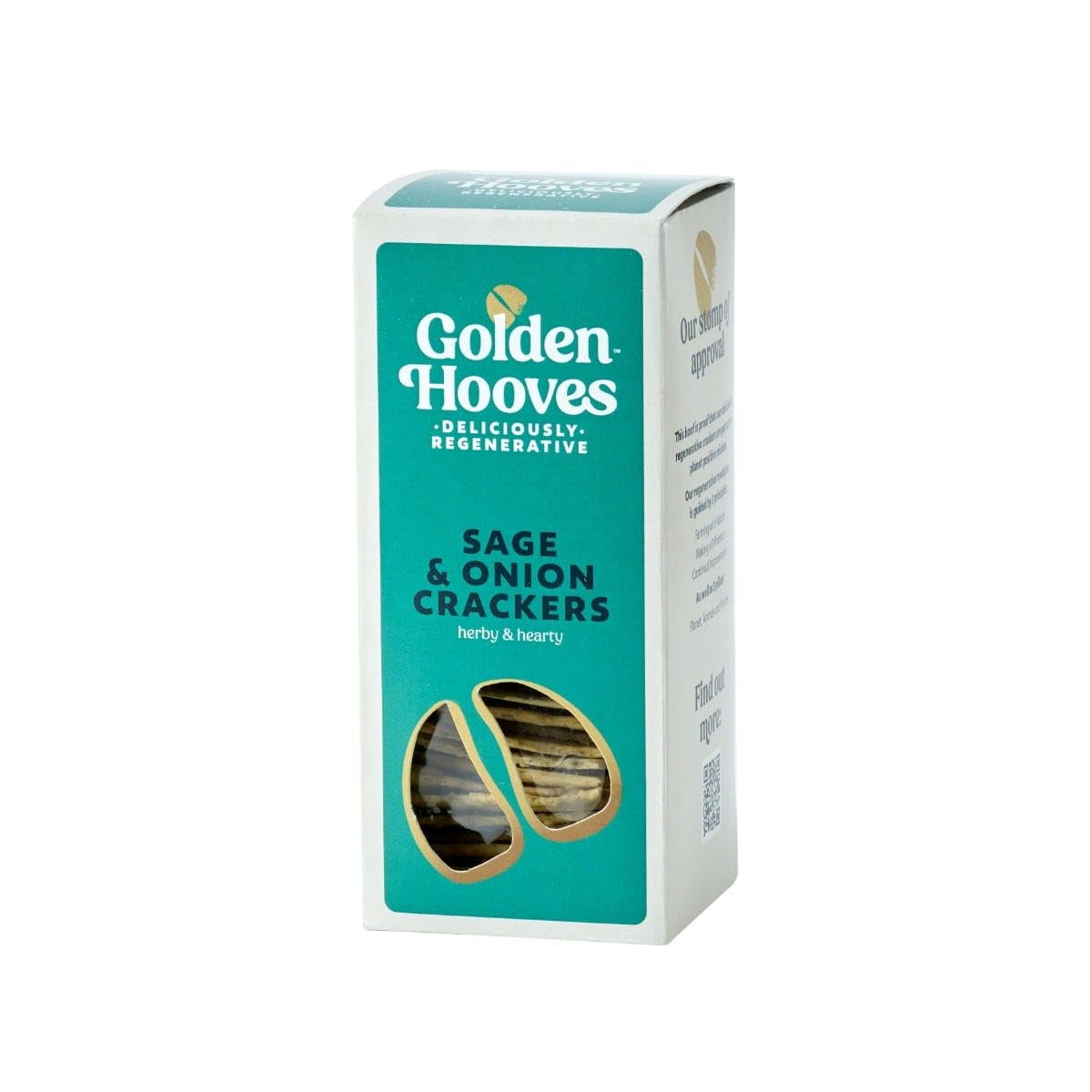 Golden Hooves Crackers Sage Onion 2.82 oz (Pack of 6) - Walmart.com