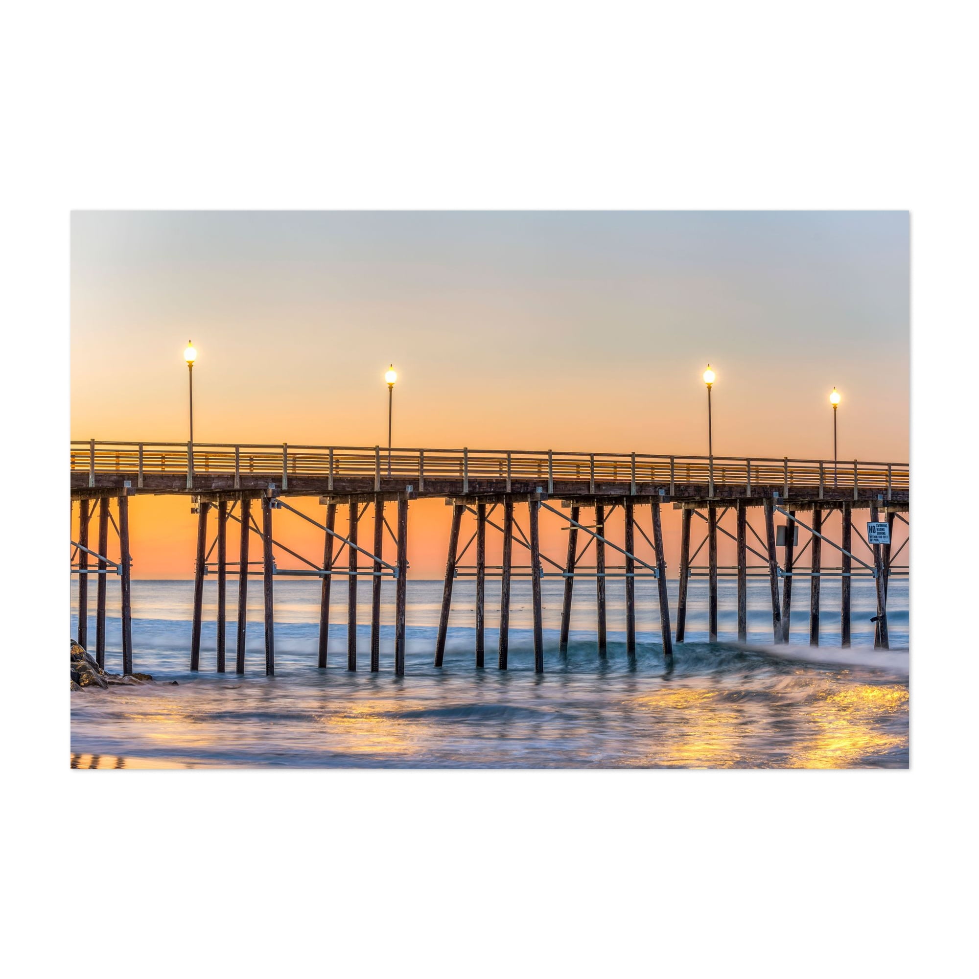 Golden Hour - Oceanside Pier - Oceanside California Photography ...