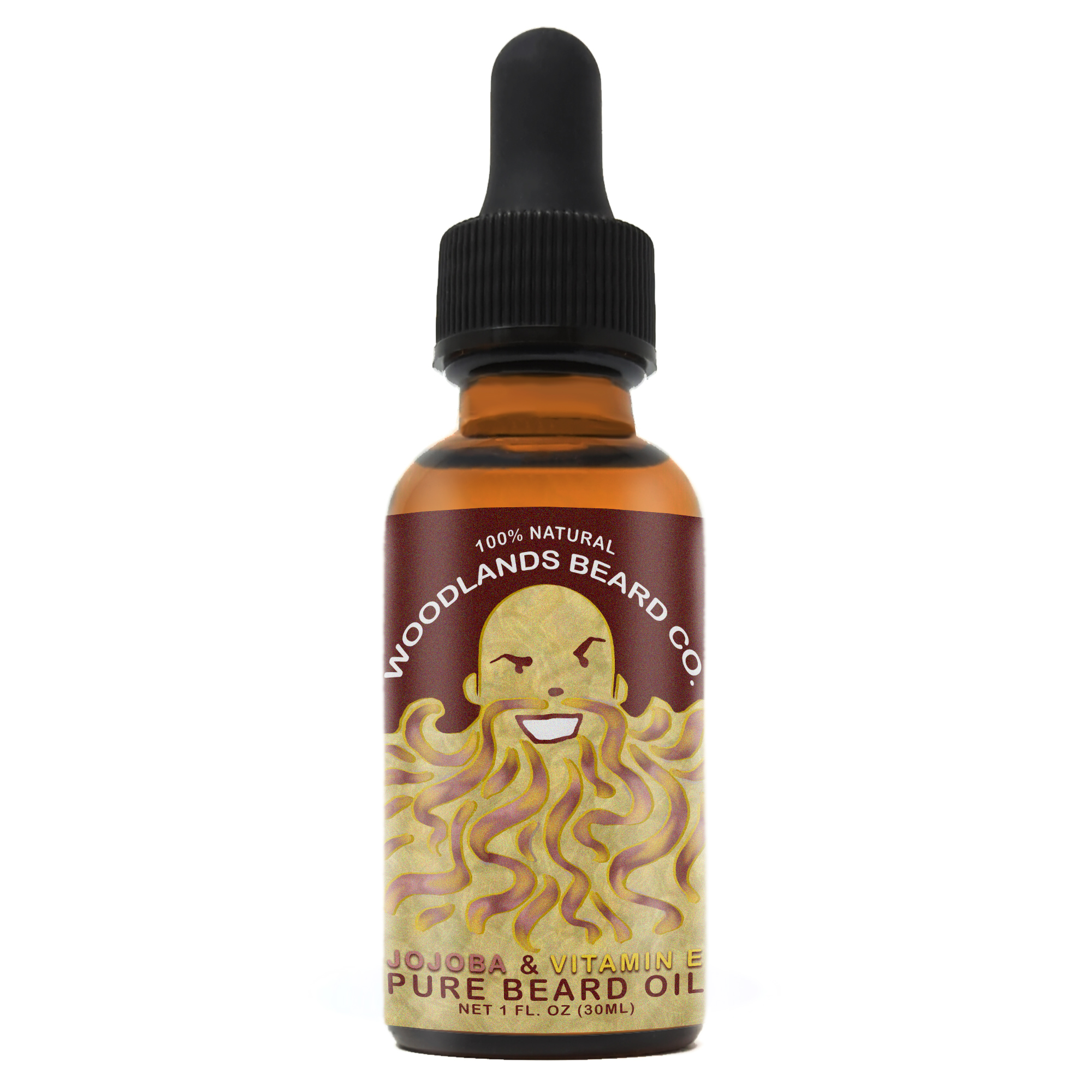 Golden Jojoba and Vitamin E Pure Beard Oil - Walmart.com