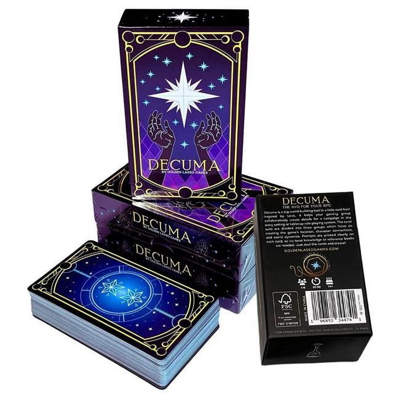 Golden Lasso Games GLGDECUMA01 Decuma The R&D for Your RPG Board Game ...