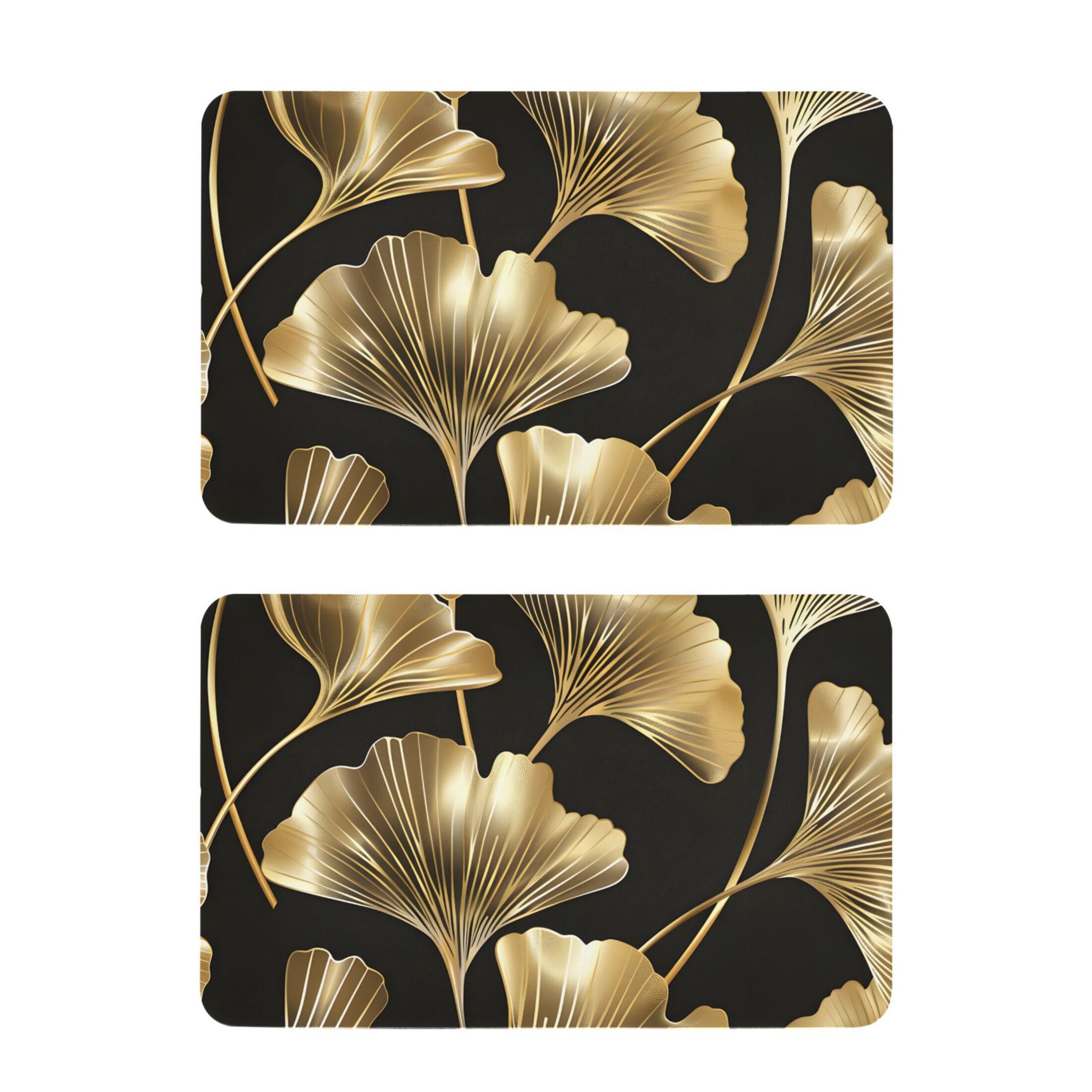 Golden Leaf Fridge Magnets Sticker Refrigerator Magnetic Kitchen ...