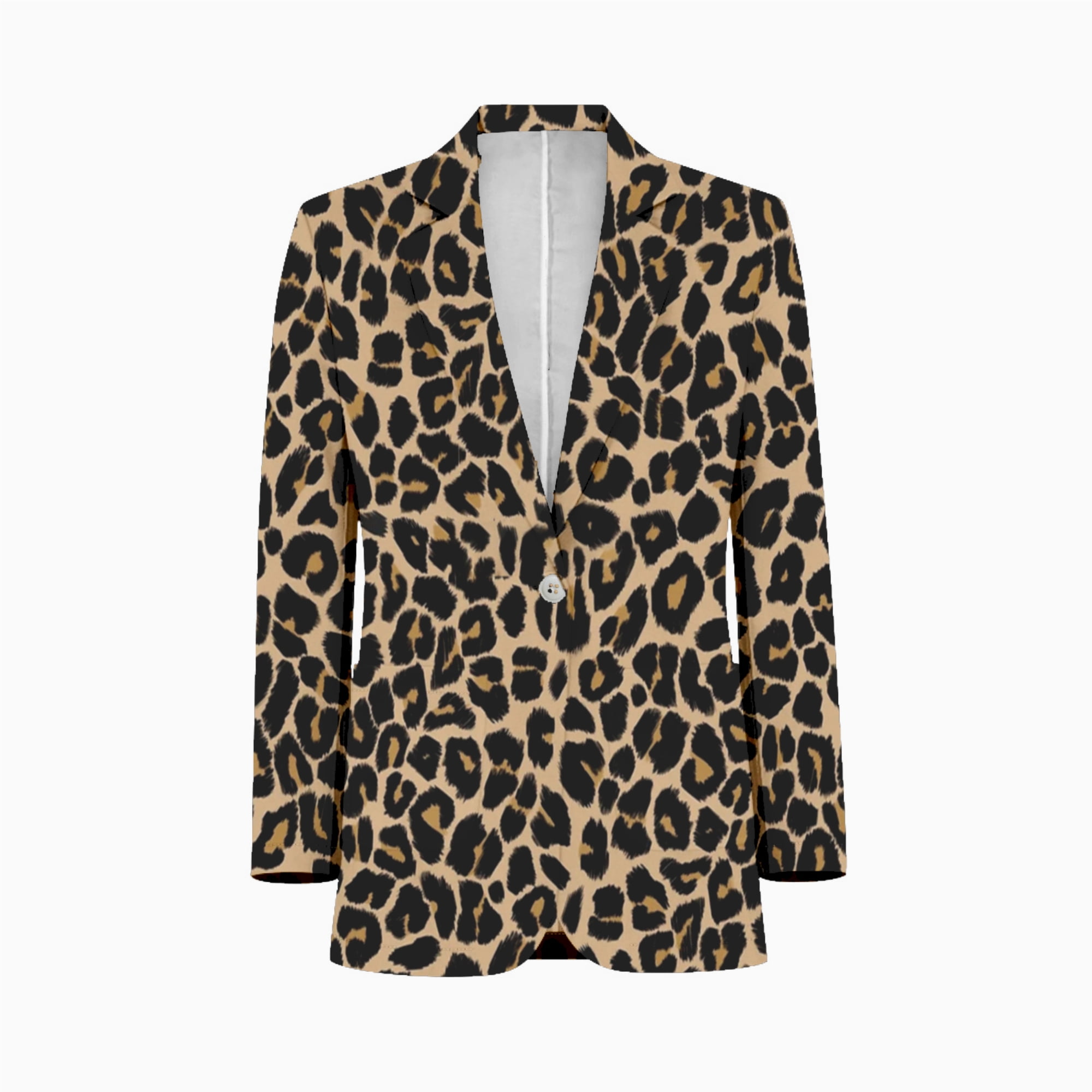 Golden Leopard Mens Suits Shawl Collar Slim Fit Suit Mens Groom Jacket ...