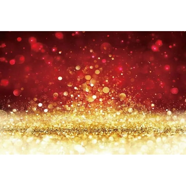 Golden Light Bokeh Glitters Newborn Baby Portrait Photography Backdrops Photographic Backgrounds ...