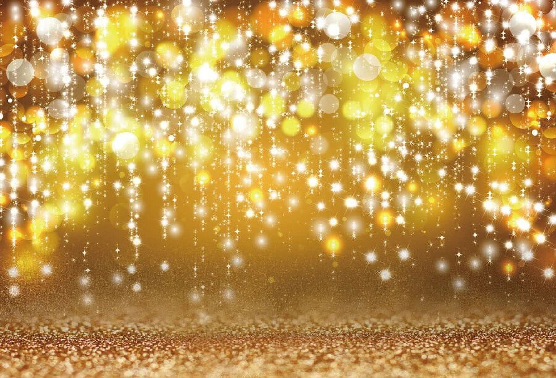 Golden Light Bokeh Glitters Newborn Baby Portrait Photography Backdrops ...