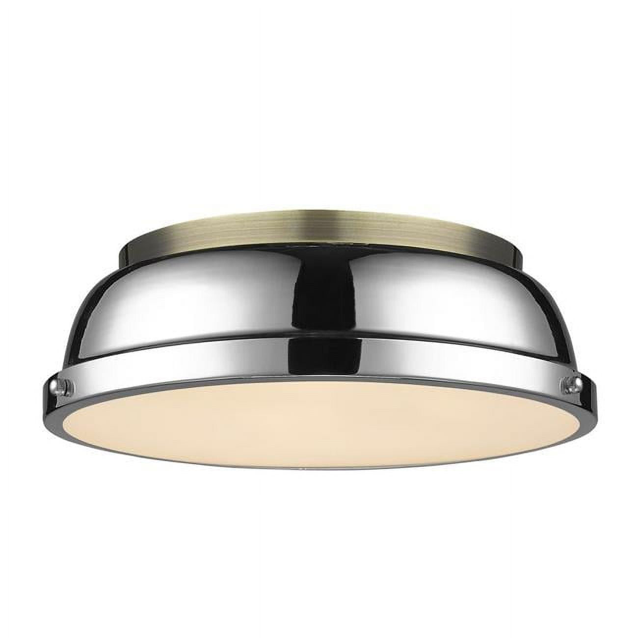 Golden Lighting 3602-14 Duncan 14" Wide Flush Mount Ceiling Fixture ...