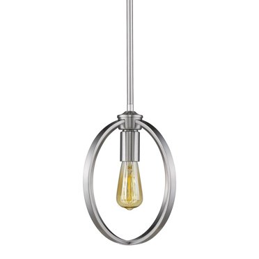 Zoey Large Pendant in Olympic Gold with Matte Black Shade - Walmart.com