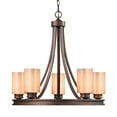 Golden Lighting - Five Light Chandelier - Hidalgo - Chandelier 5 Light ...