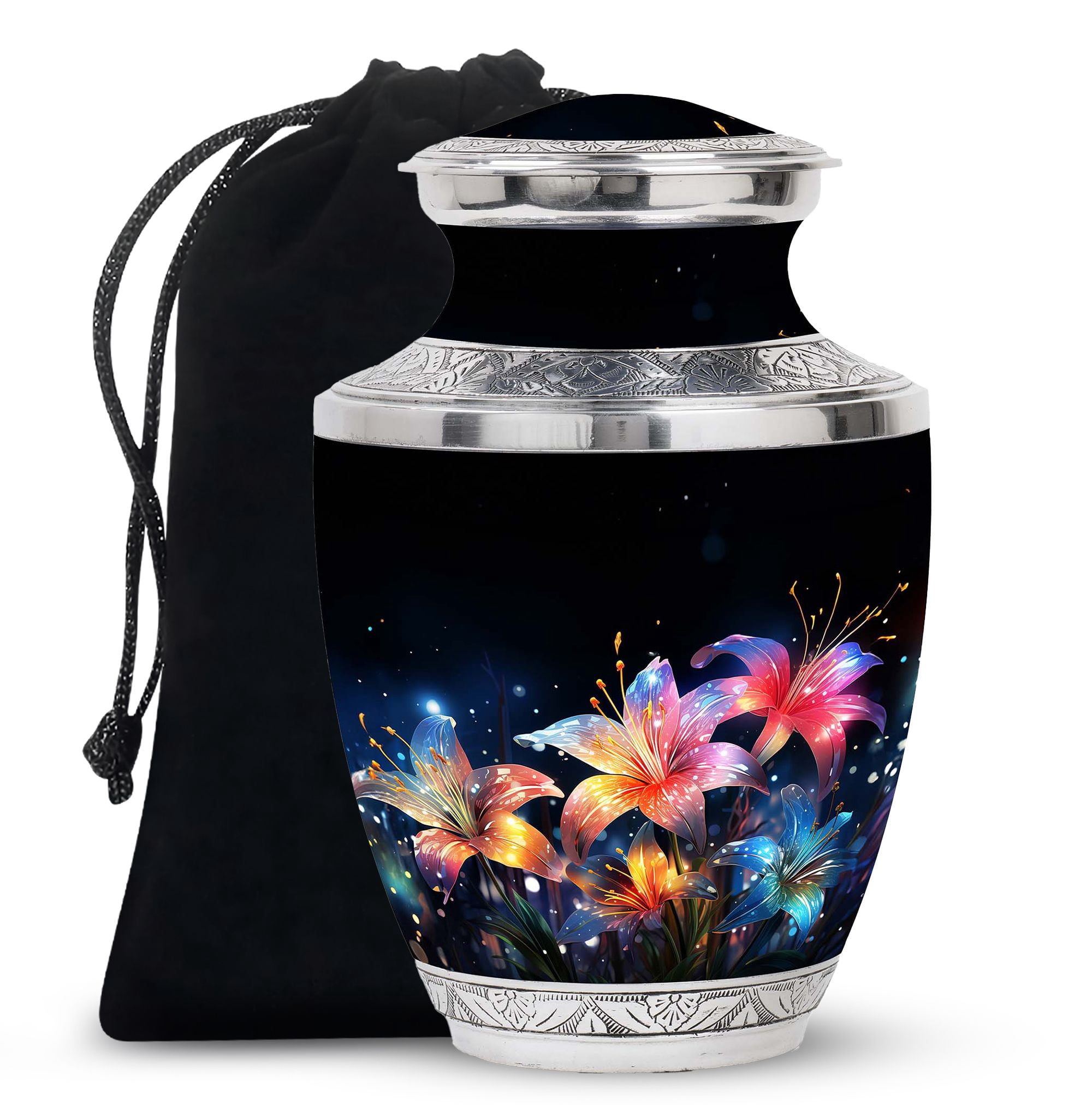 Golden Lilly Handcrafted Large Urns For Human Ashes Adult Male ...