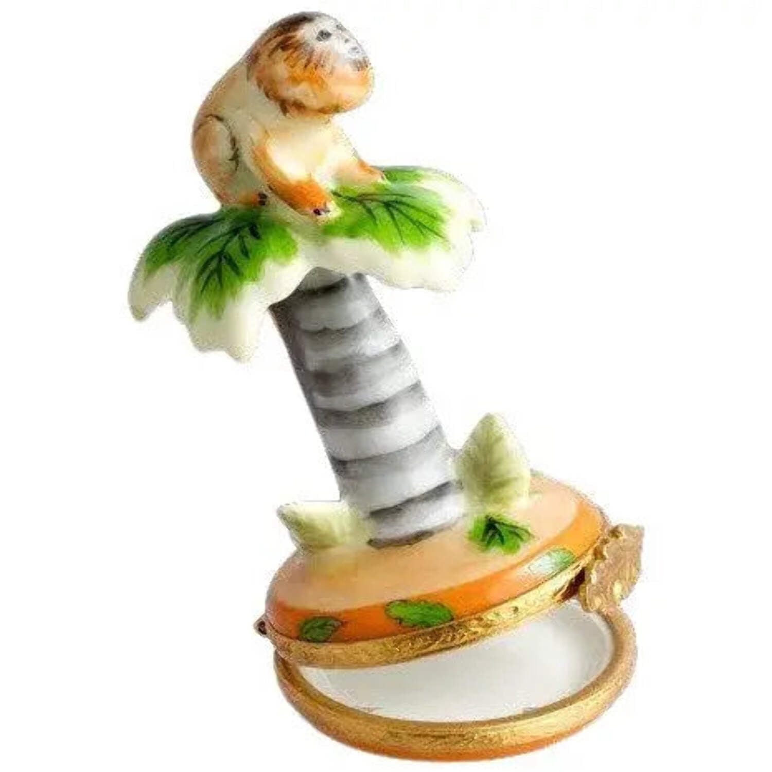 Golden Lion Tamarin Limoges Box Porcelain Figurine - Walmart.com