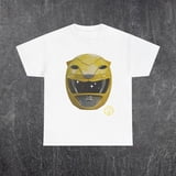 Golden Mask Visual Tee, High Energy Yellow MMPR Concept Inspired by ...