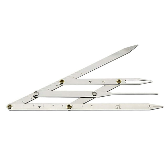 Golden Mean Calipers Stainless Steel Thrush Eyebrow Microblading ...