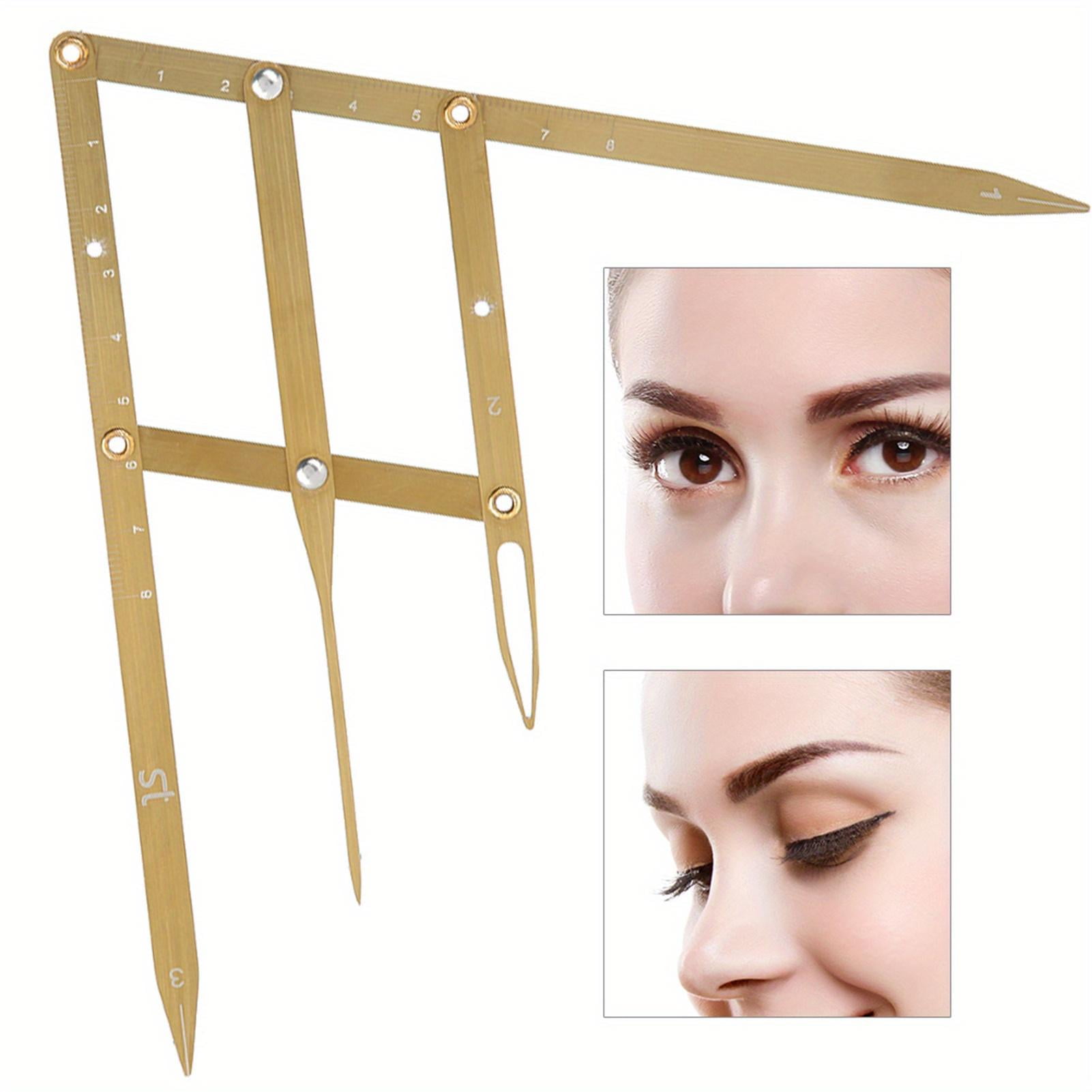 Golden Mean Calipers Stainless Steel Thrush Eyebrow Microblading Ruler ...
