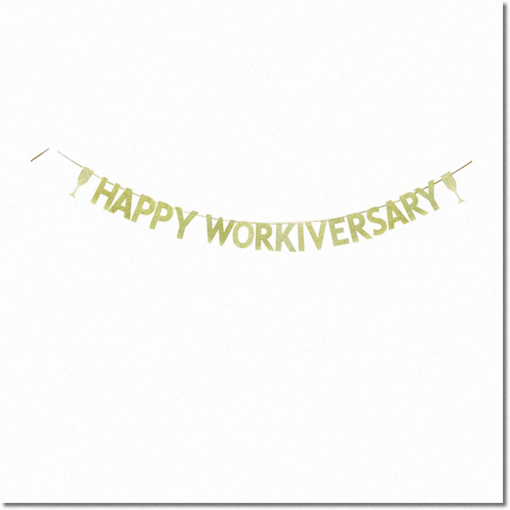 Golden Milestone Celebration Kit - Sparkling Work Anniversary ...