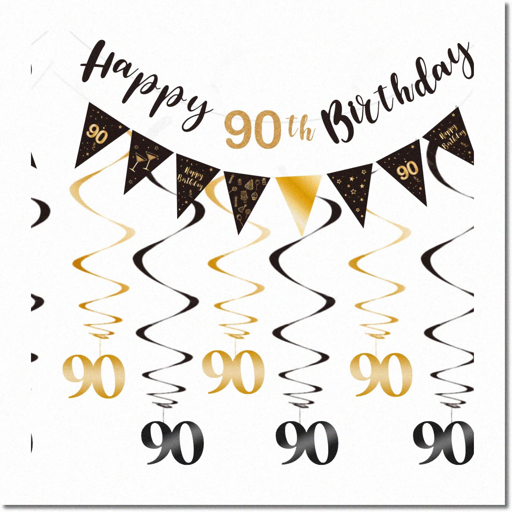 Golden Milestone Celebration Kit - Walmart.com