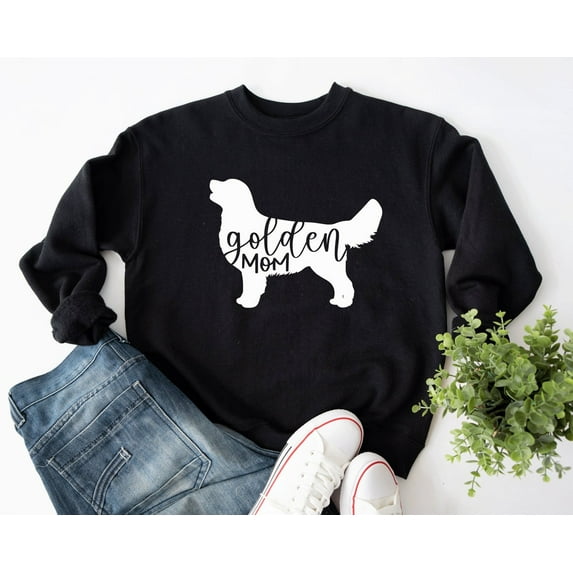 Golden Mom Sweatshirts, Dog Lover, Dog Mama Sweater, Dog Owner, Animal ...