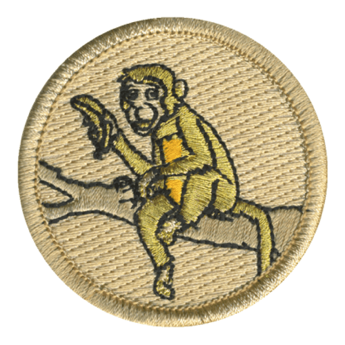 Golden Monkey Patrol Patch (Sew-on) - ClassB - Walmart.com