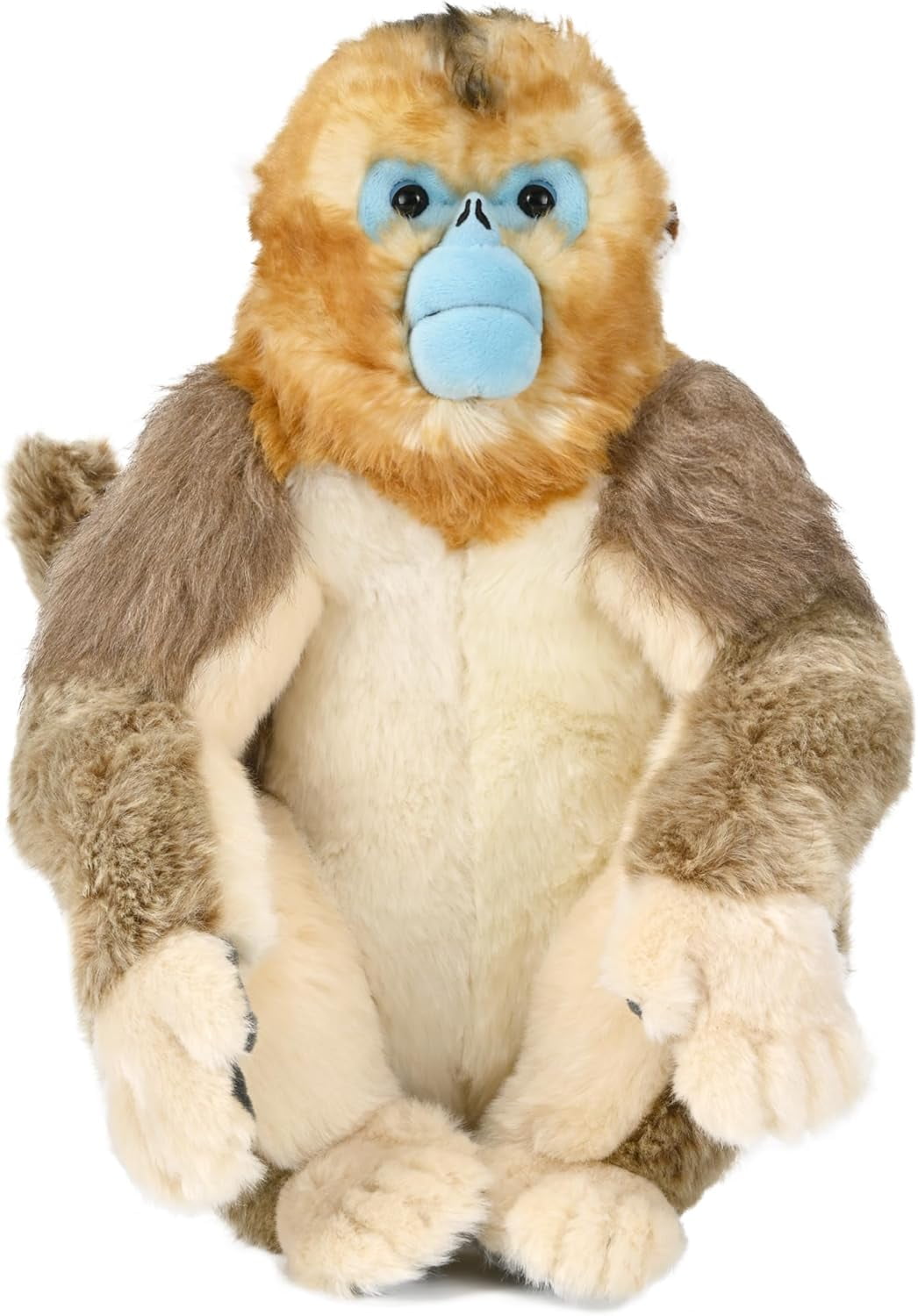Golden Monkey Plush, Realistic Ape Stuffed Animal, Cute Plush Toy Gift ...