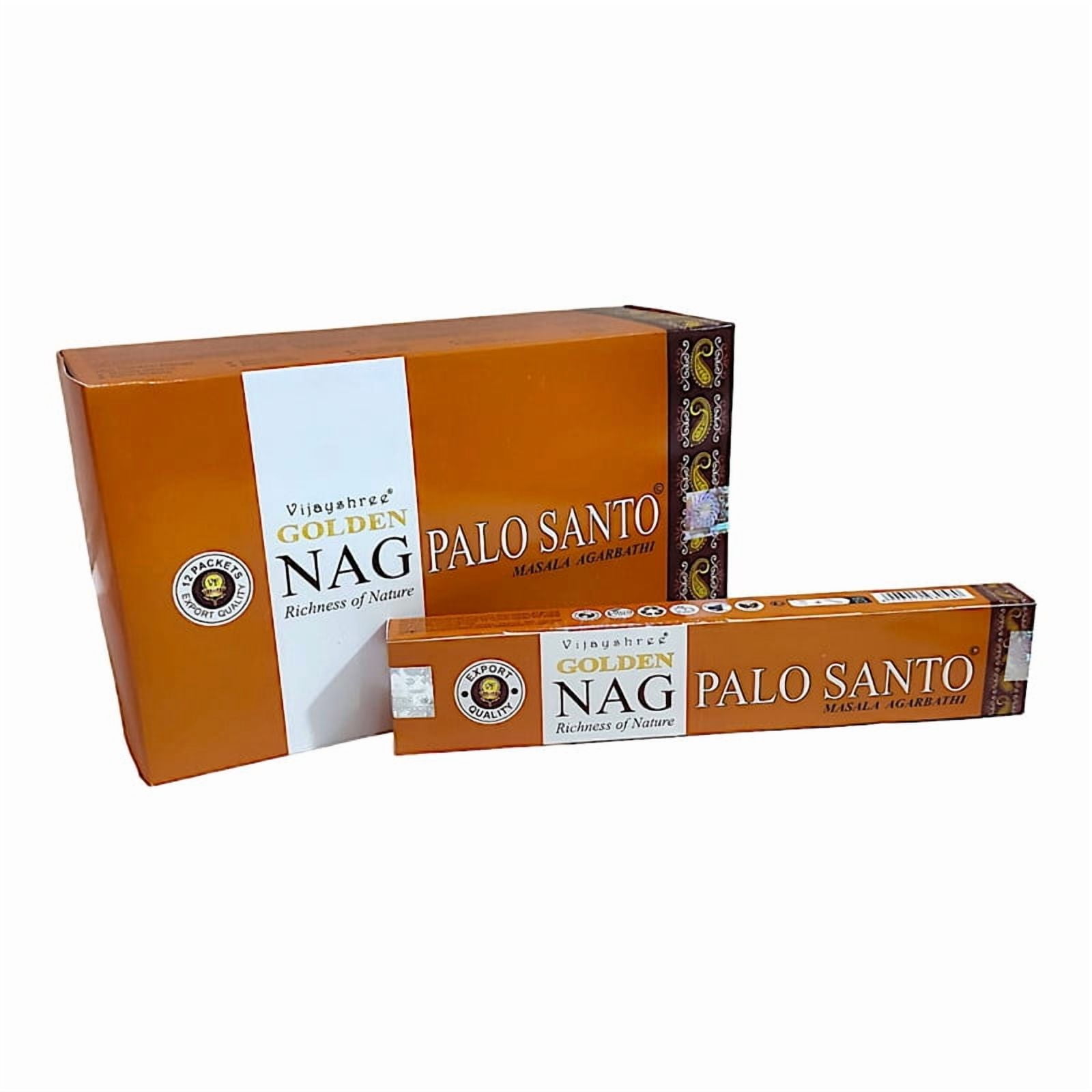 Golden Nag Palo Santo Masala Incense Stick Natural Handmade Agarbatti ...