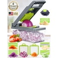Golden Nature Hand Held Manual Dicer Machine, 14-in-1 Veggie Cutter ...
