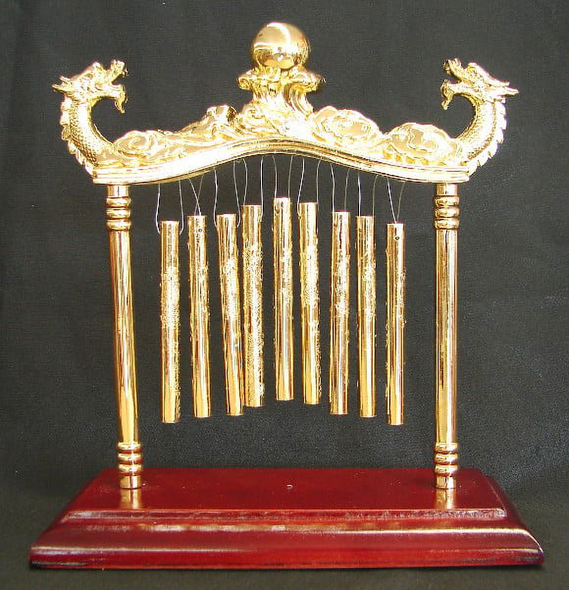 Golden Nine-Rod Dragon Wind Chime - Walmart.com