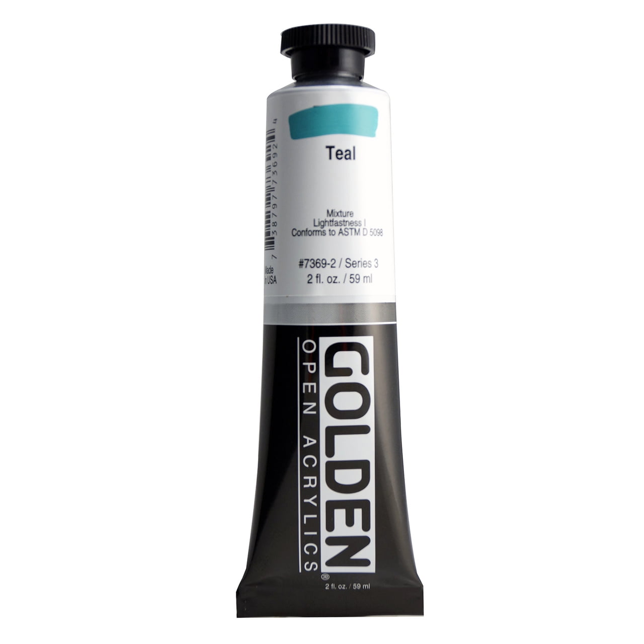 Golden® OPEN Acrylic, 2 oz., Teal - Walmart.com