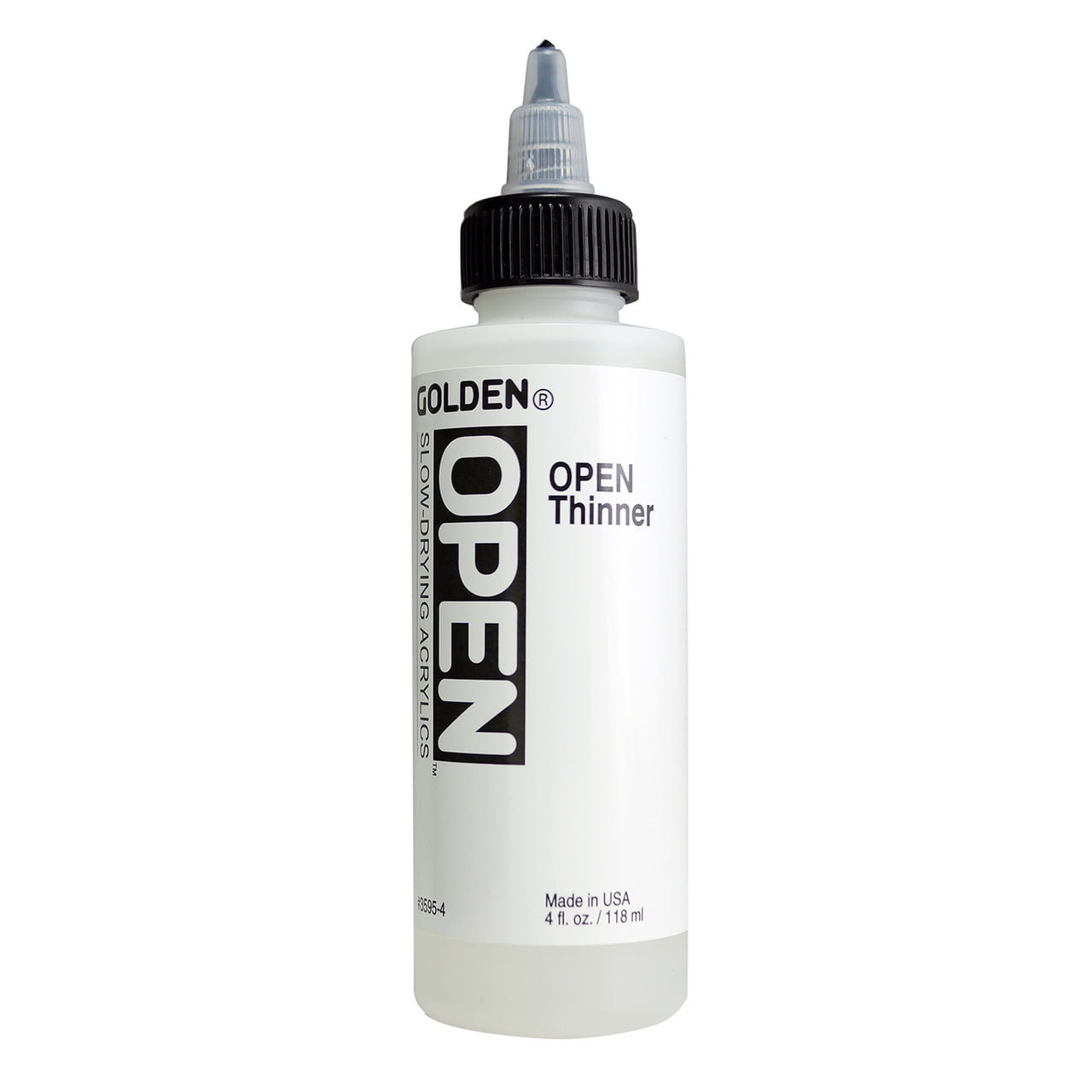 Golden Open Acrylic Thinner, 4oz, Paint Medium Additive, Retarder for ...