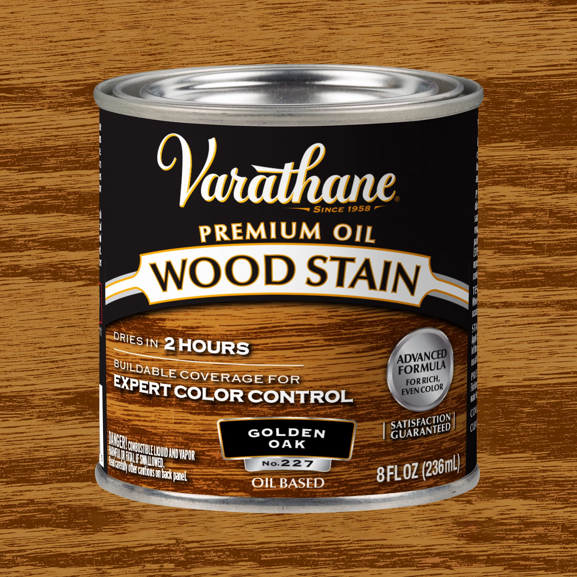 Golden Oak, Varathane Premium Oil-Based Interior Wood Stain-211793 ...