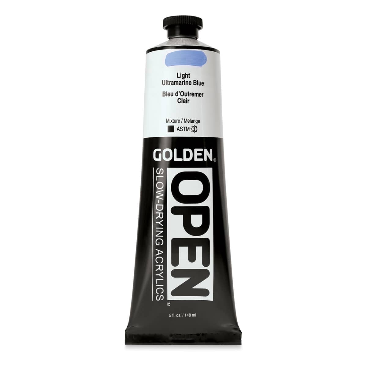 Golden Open Acrylics - Light Ultramarine Blue, 5 oz Tube - Walmart ...