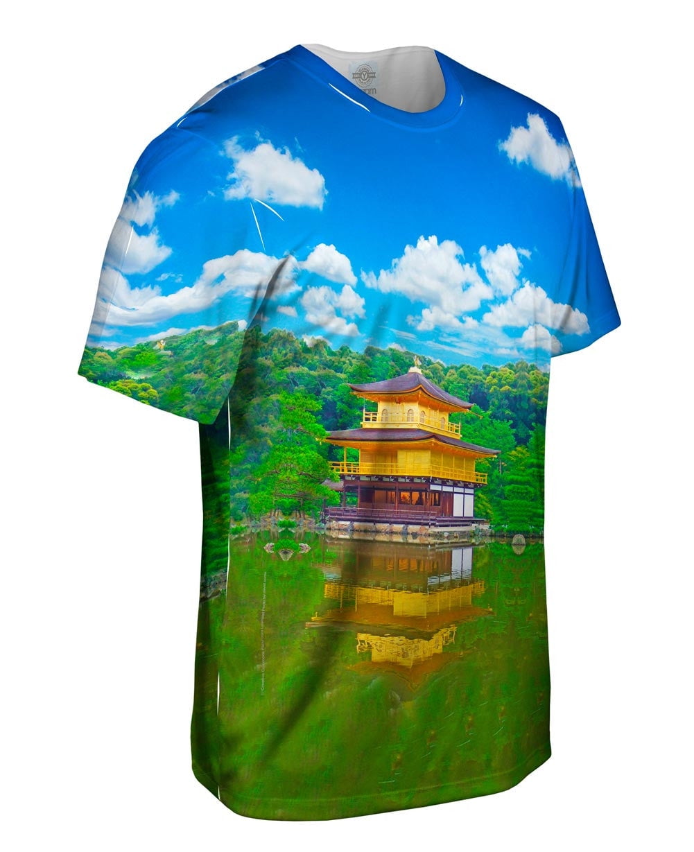 Golden Pavilion Temple Mens T-Shirt All Over Print - Walmart.com