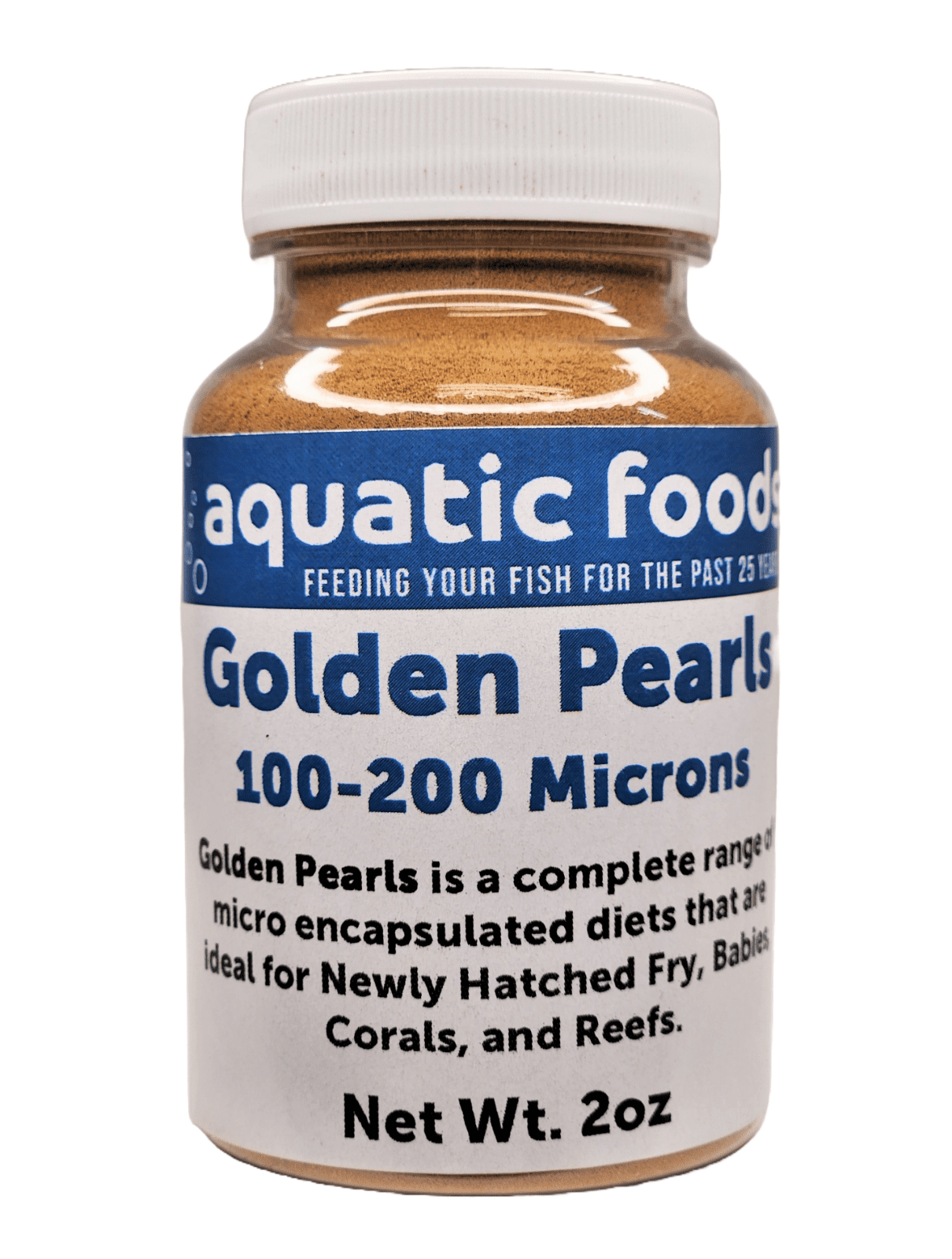 Golden Pearls 100-200 Micron Powder For Newly Hatched Fry and Babies of ...