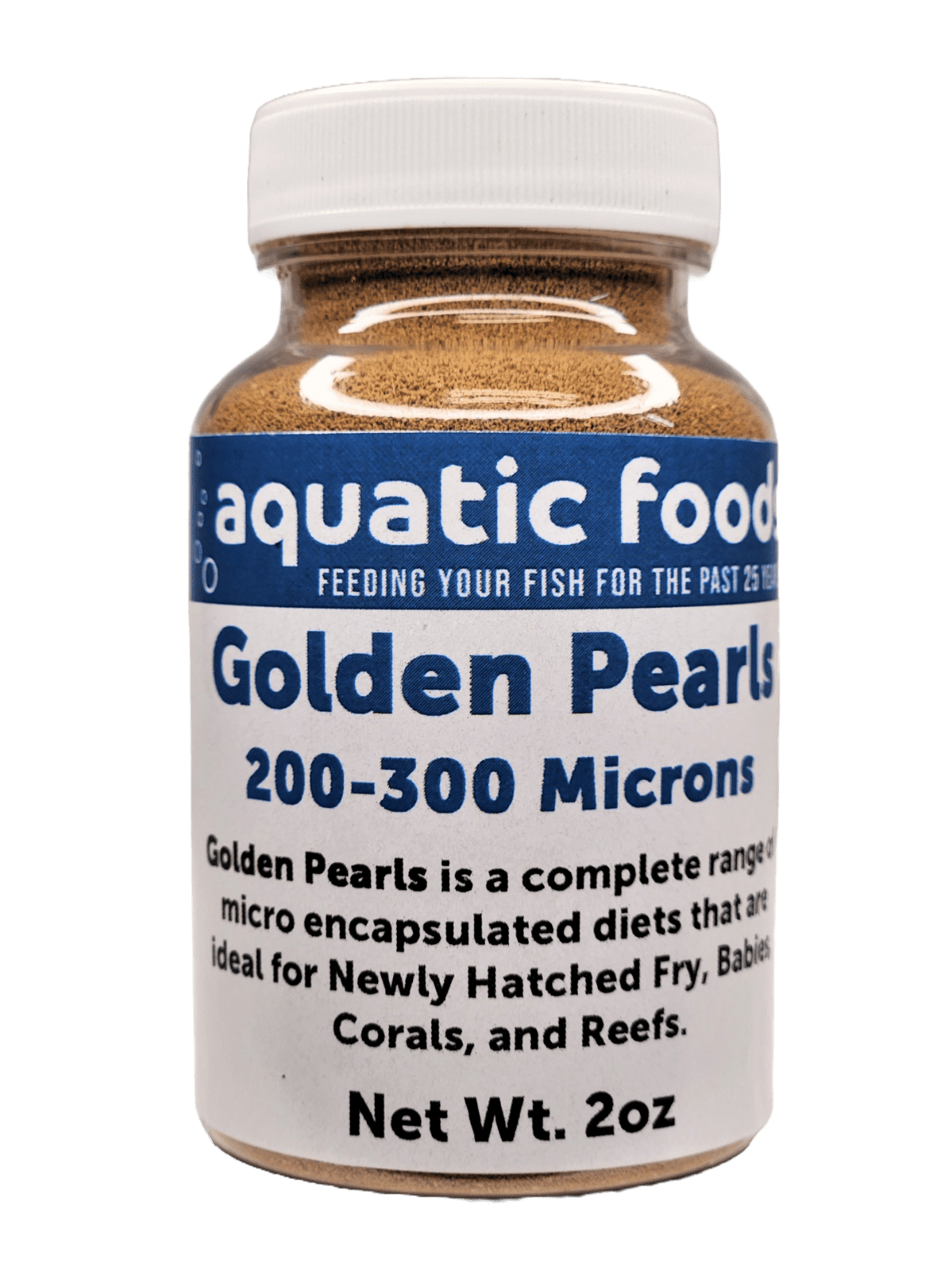 Golden Pearls 200-300 Micron Size For Newly Hatched Fry and Babies of ...