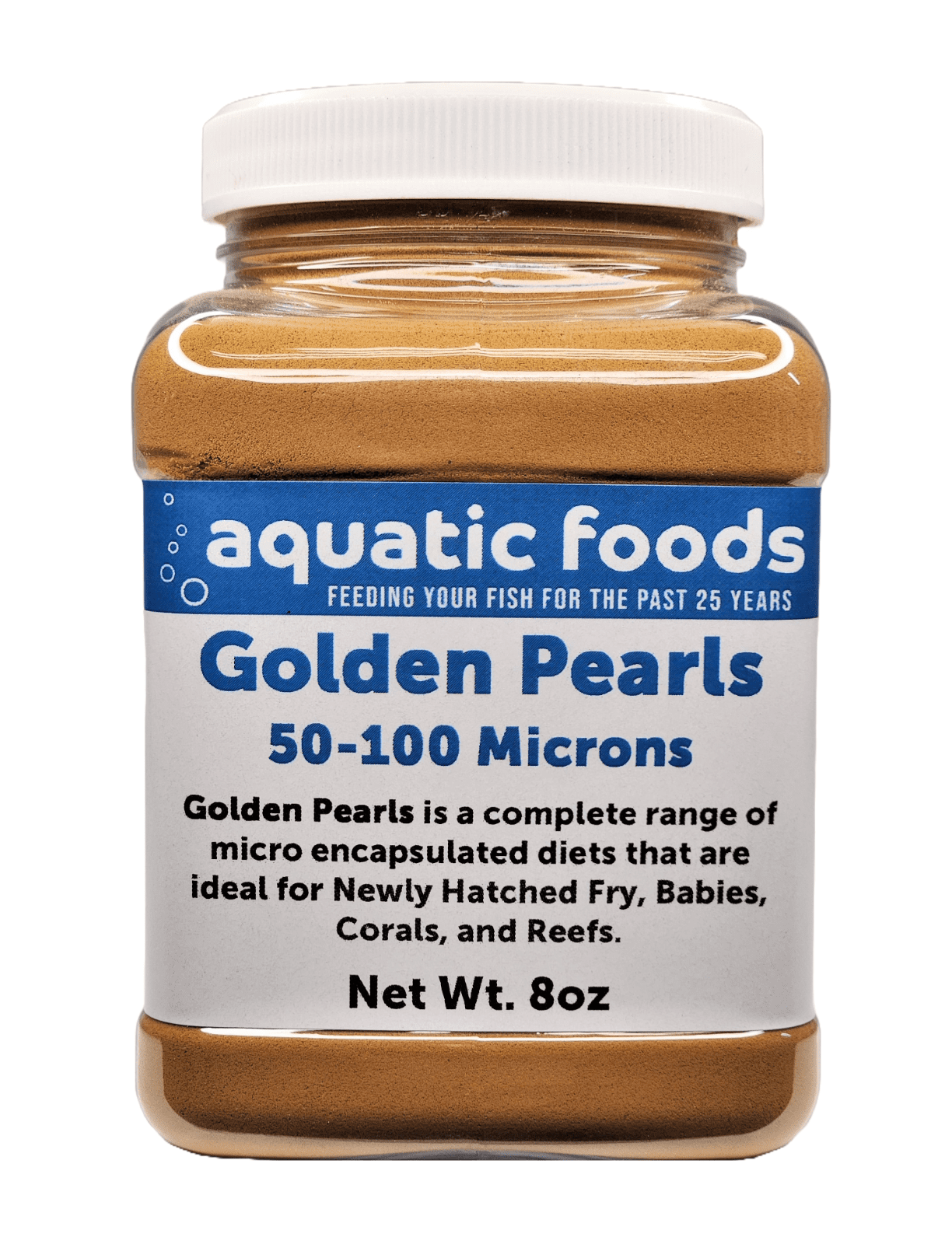 Golden Pearls 50-100 Micron Powder For Newly Hatched Fry and Babies of ...