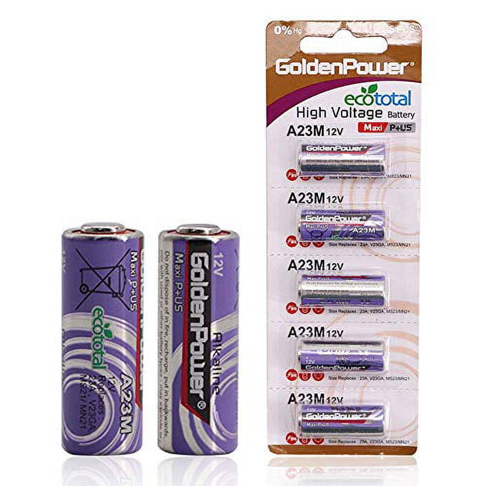 Golden Power A23M 12V Alkaline Battery Maxi Plus Incredibly Safe ...