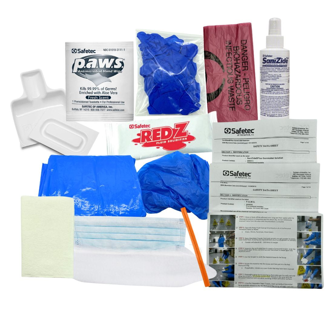 Golden Protective Services Blood-borne Pathogen Kit, Blood and Body ...
